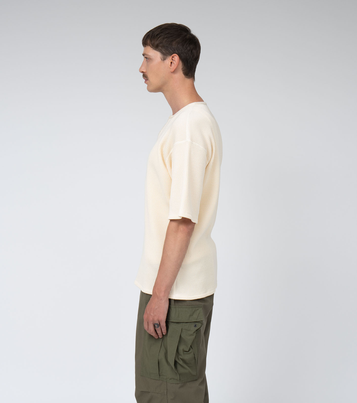 nanamica / Henry Neck Thermal Sweat Tee