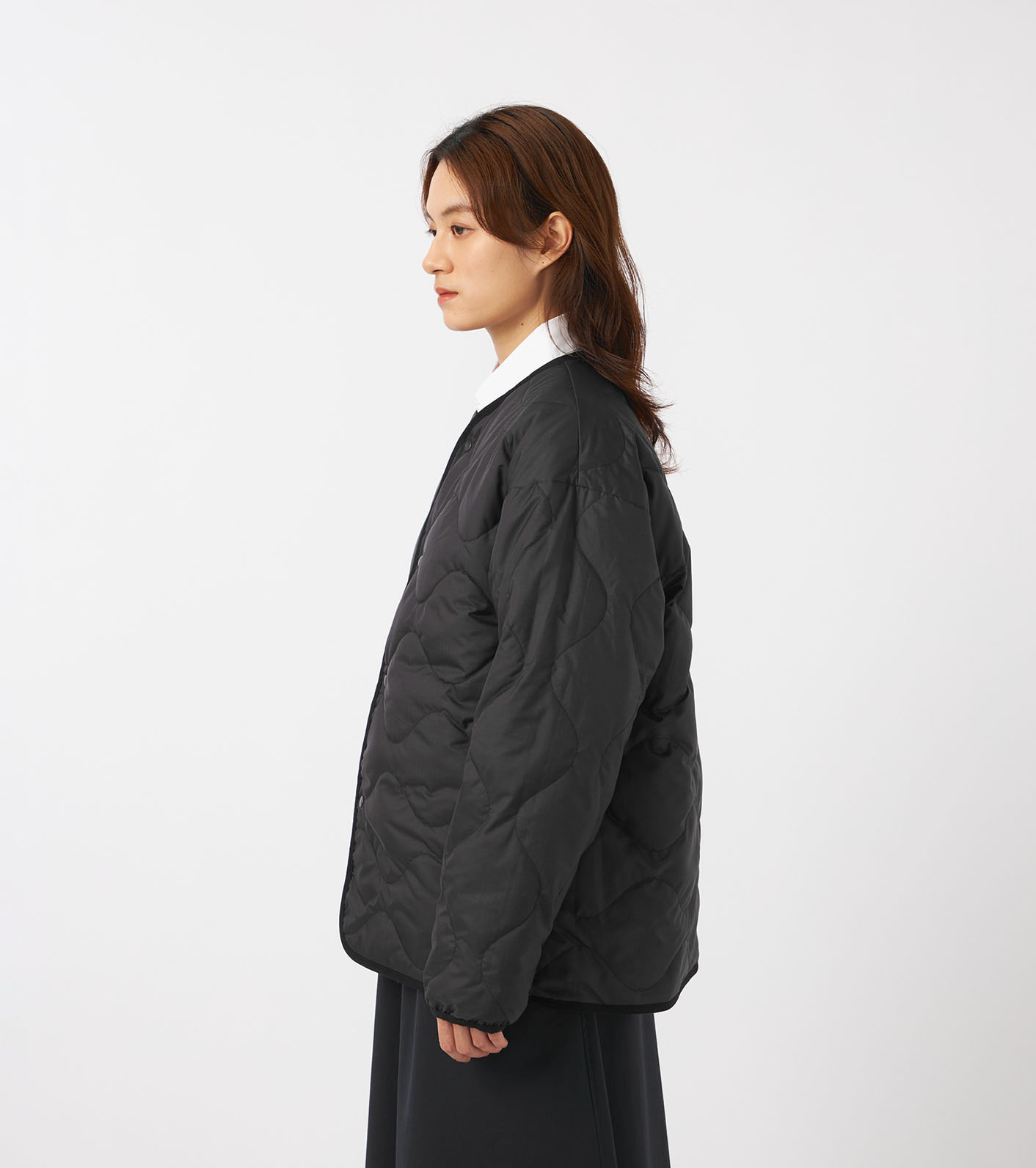 nanamica / Reversible Down Cardigan