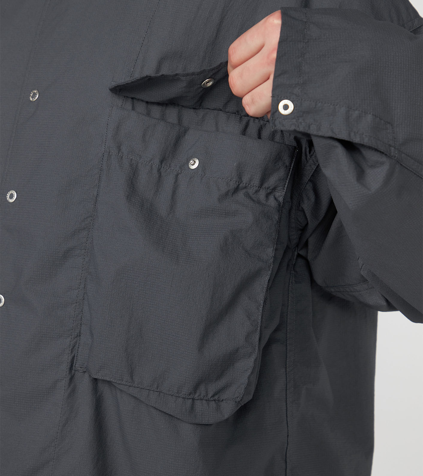 nanamica / Garment Dyed Nylon Field Jacket