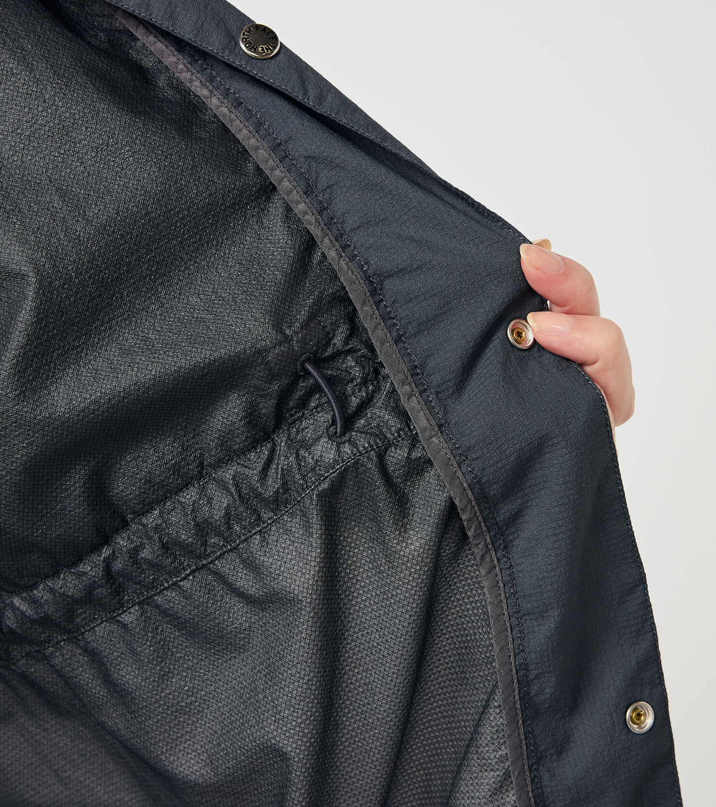 nanamica / Garment Dyed Nylon Field Shirred Coat