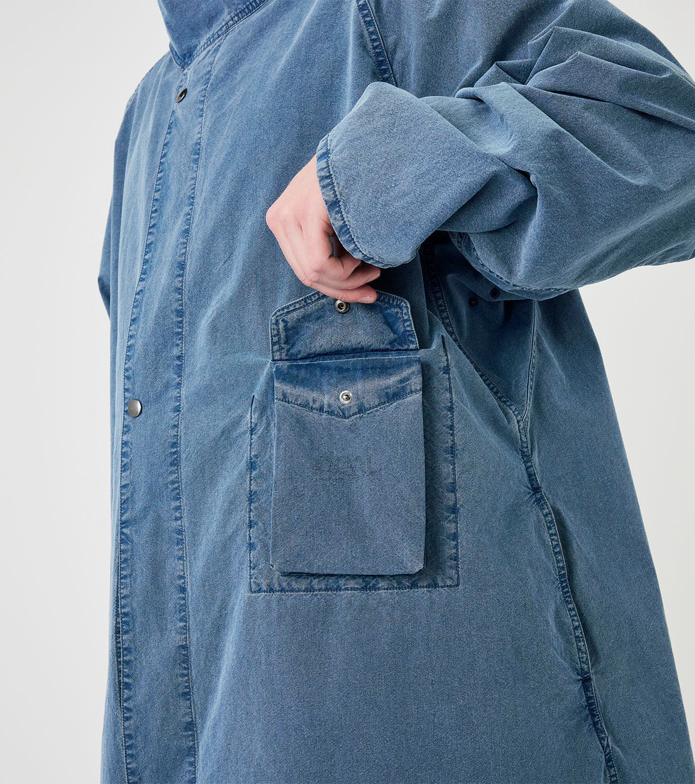 nanamica / Indigo Weather Field Coat