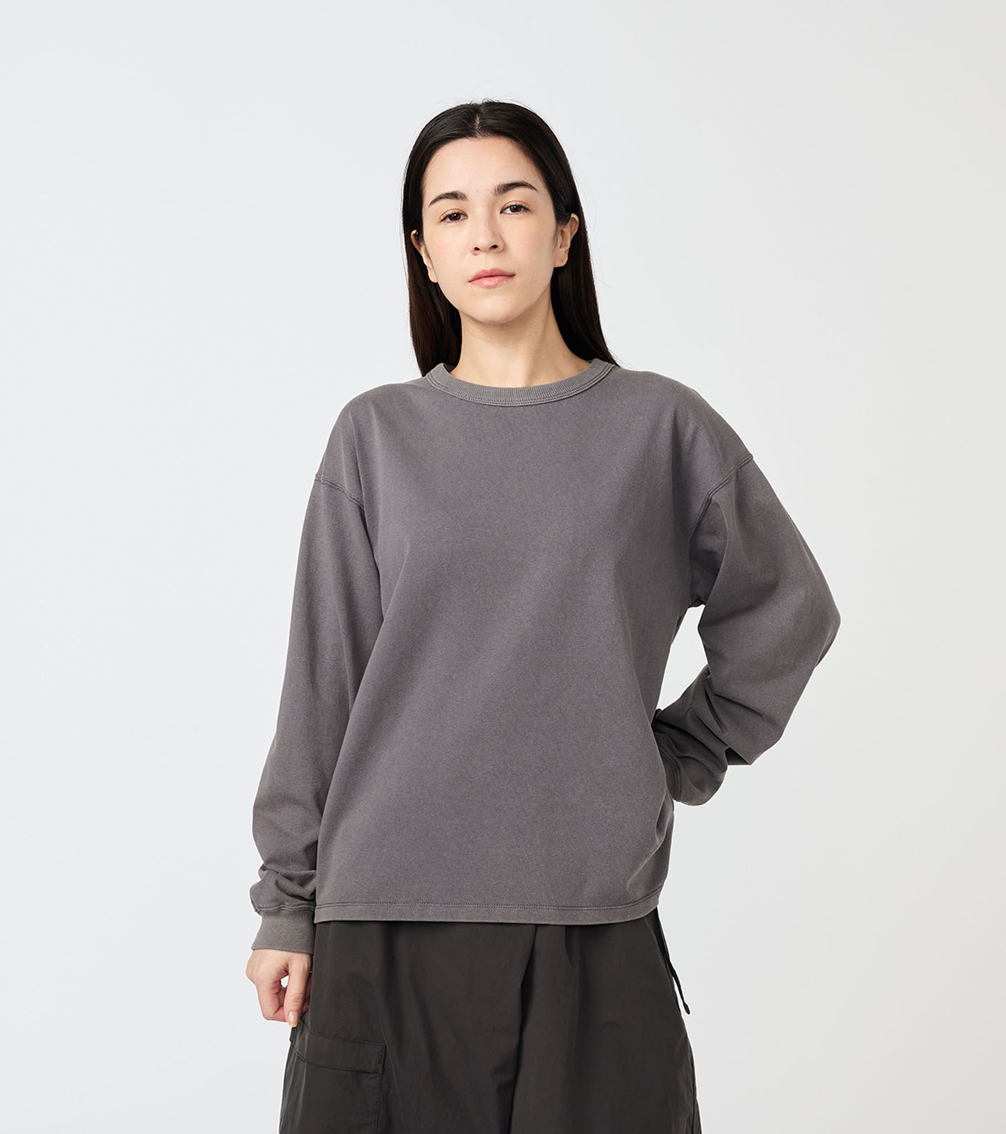 nanamica / Faded Field Long Sleeve Tee