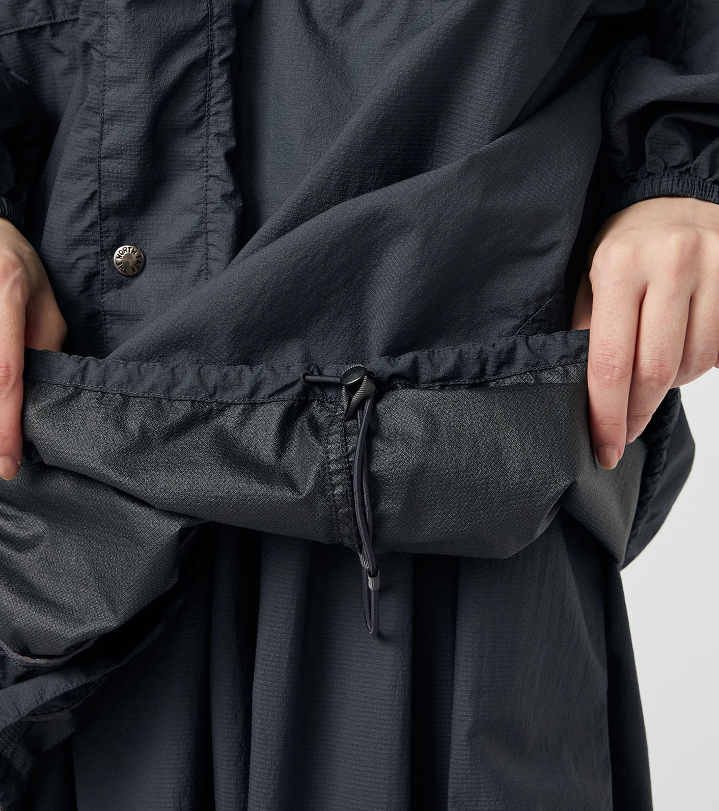 nanamica / Garment Dyed Nylon Field Shirred Coat