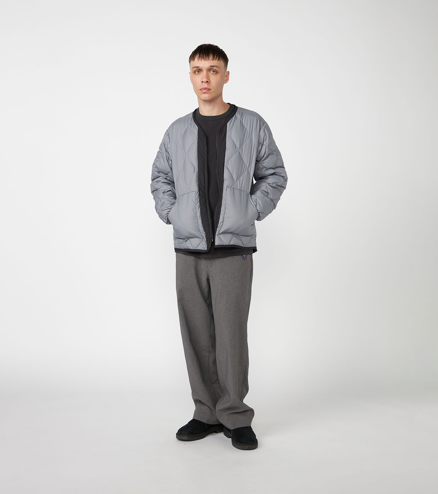 nanamica / PERTEX QUANTUM PLAS Field Down Cardigan