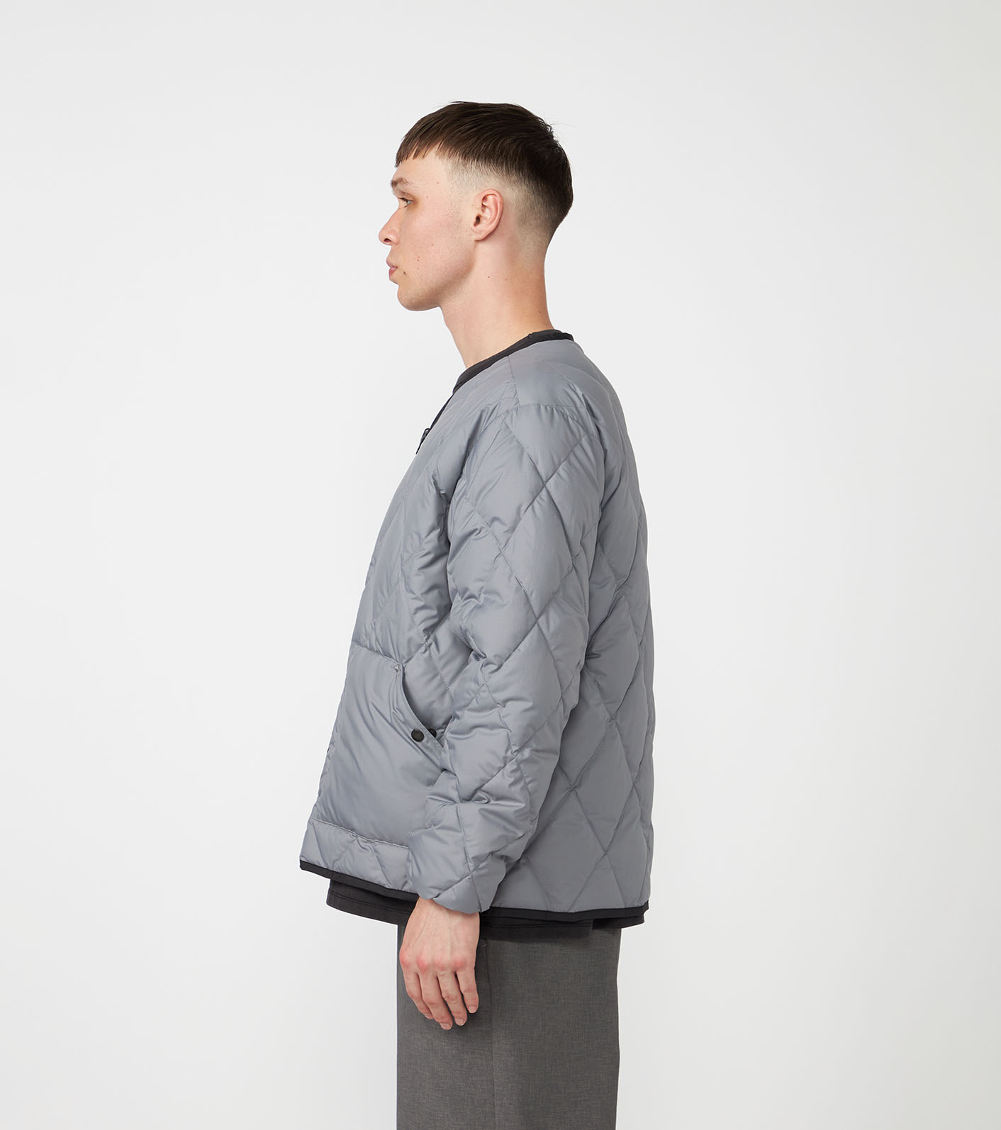 nanamica / PERTEX QUANTUM PLAS Field Down Cardigan