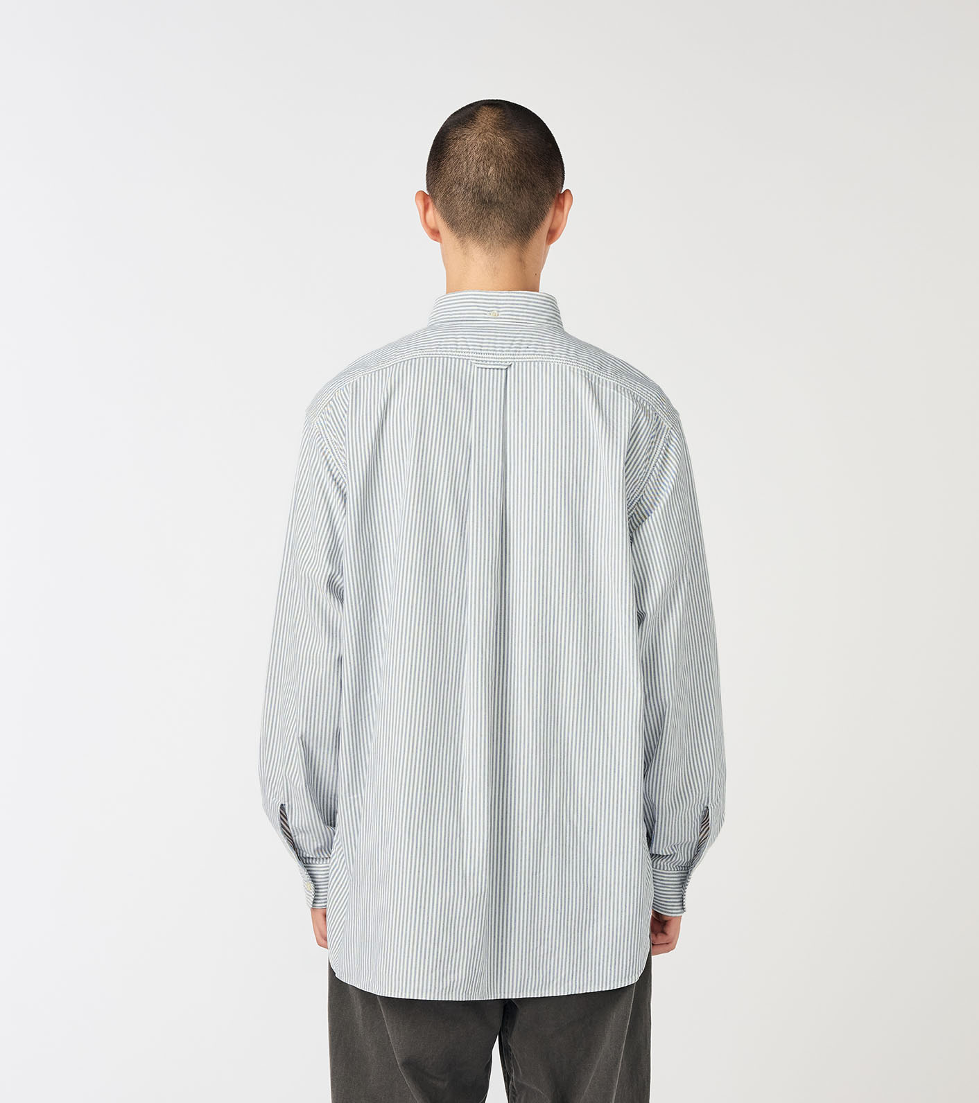 nanamica / Button Down Stripe Wind Shirt