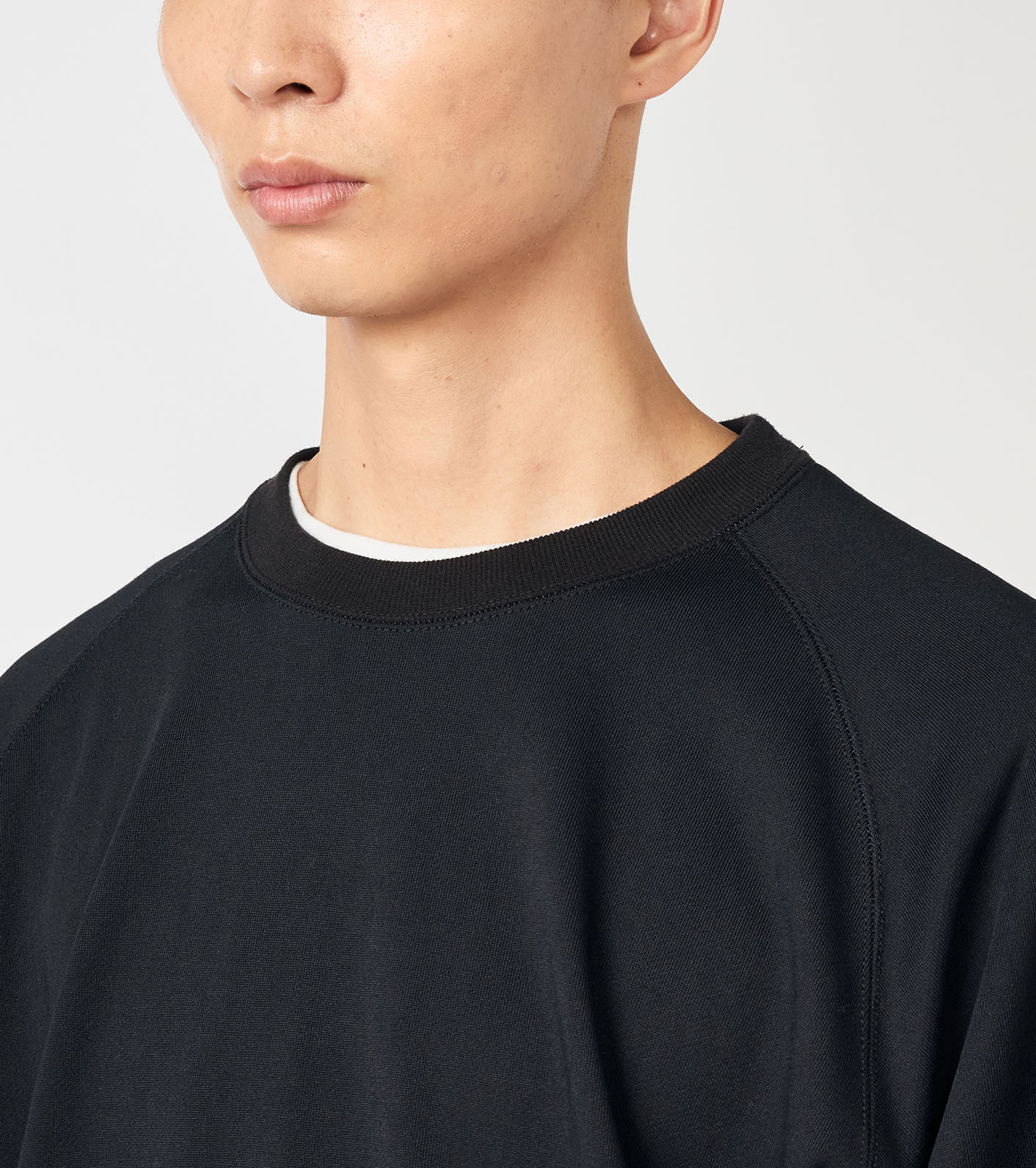 nanamica / Polyester Pile Crew Neck Sweat