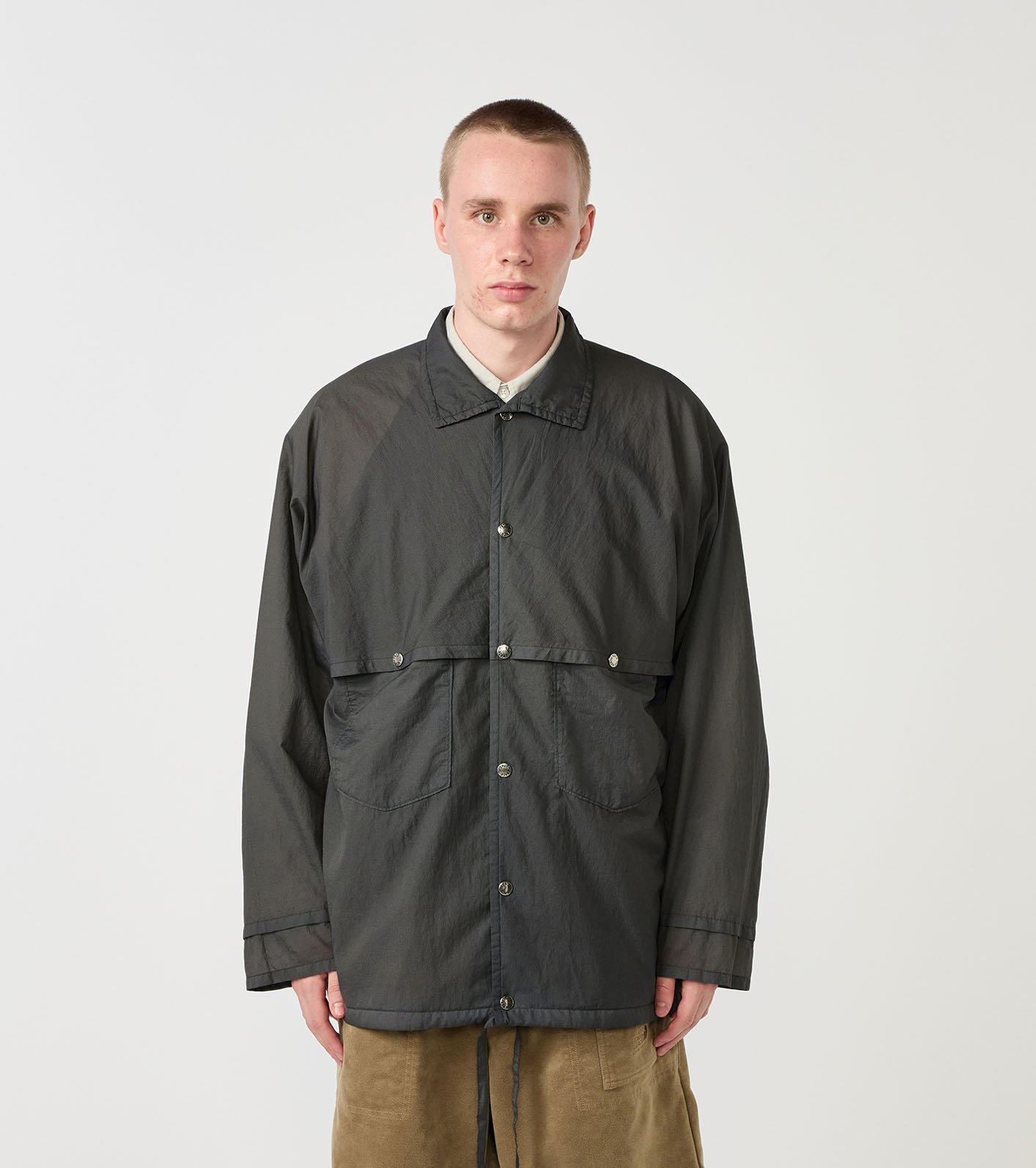 nanamica / Garment Dyed Nylon Ripstop Field Shirt Jacket
